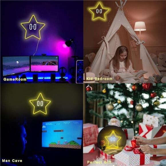 Urban Outfitters | Other | Neon Led Mario Star Wall Sign Gamer Room ...